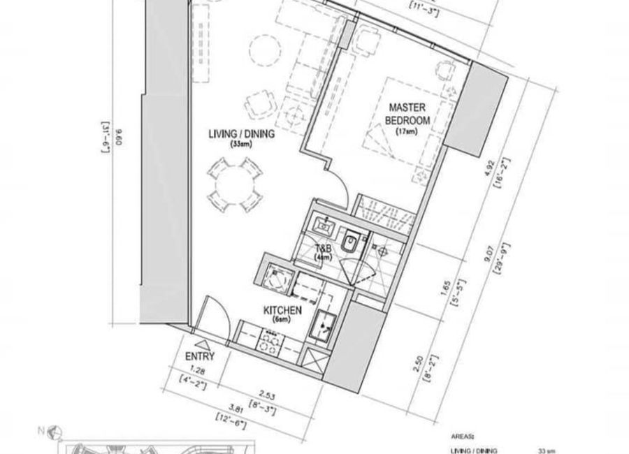 BEST DEAL! 1BR CONDO UNIT FOR SALE IN THE PROSCENIUM RESIDENCES ...