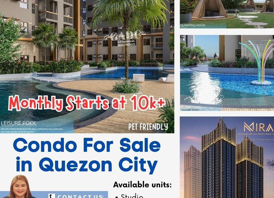 Affordable Condo for sale in Quezon City at Mira by RLC Residences ...