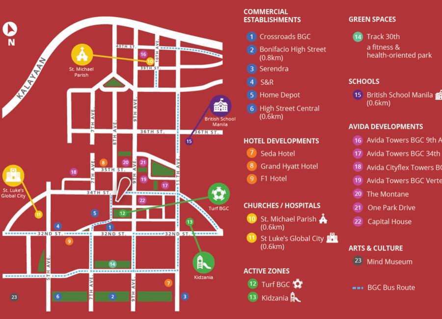 1BR Ready for Occupancy Condo for Sale in Avida Towers Turf BGC Taguig
