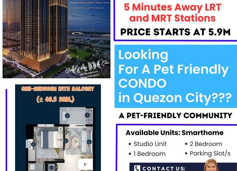 MIRA by RLC Residences Affordable Condo for sale in Cubao Quezon City ...