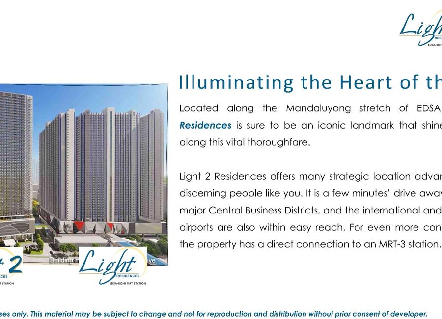 PRE SELLING condo in MRT boni NO DOWN PAYMENT smdc light 2 as low as ...