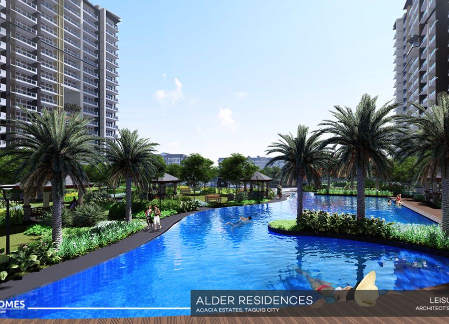 ALDER Res 2 bedrooms 67.00sqm unfurnished Acacia Estate nearby BGC ...